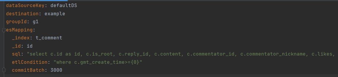 Adapter-1.1.7 alpha1 报ESMapping参数绑定错误 · Issue #4533 · alibaba/canal · GitHub