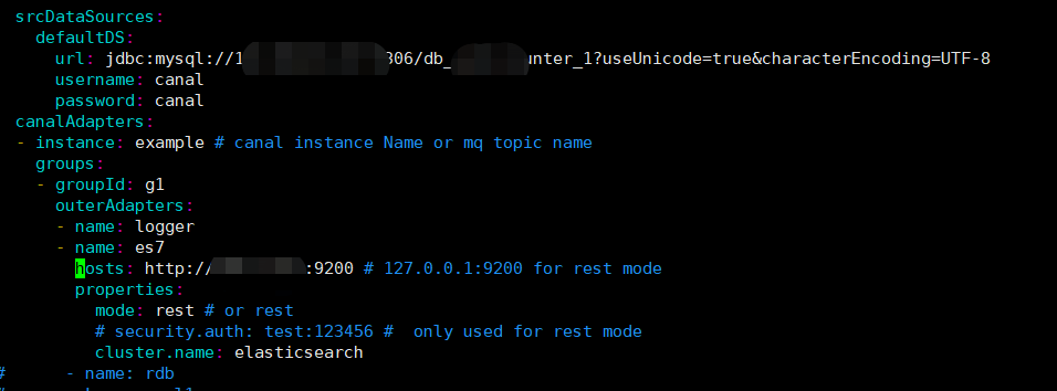 Adapter-1.1.7 alpha1 报ESMapping参数绑定错误 · Issue #4533 · alibaba/canal · GitHub