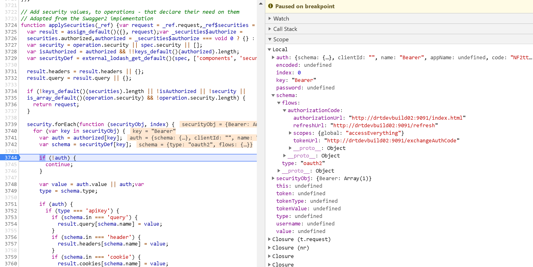OAuth 2.0 Access token is not refreshed with refresh token · Issue ...