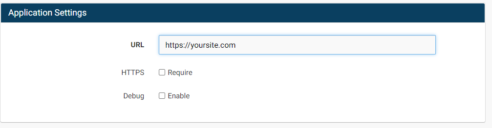Change URL via admin panel as in V4 · Issue #6564 · invoiceninja/invoiceninja · GitHub