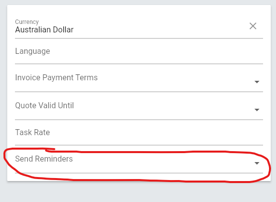 "Send reminders" not specified as enabled or disabled for clients by default. · Issue #7246 ...