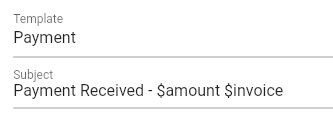 Payment email template - subject field shows tags for some variables · Issue #8180 ...