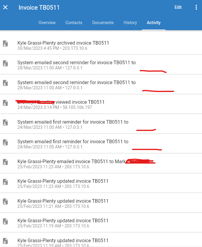 Reminder Activity For Invoice Doesnt Display Client Name Blank · Issue 8412 · Invoiceninja
