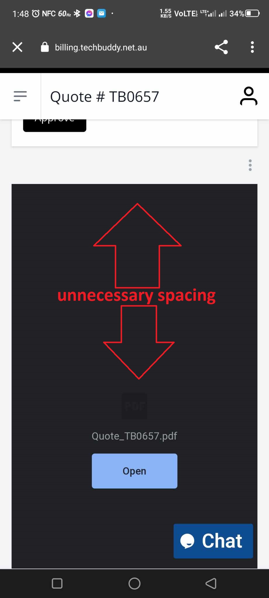 Client Portal Mobile Layout Improvements · Issue 8582 · Invoiceninjainvoiceninja · Github 