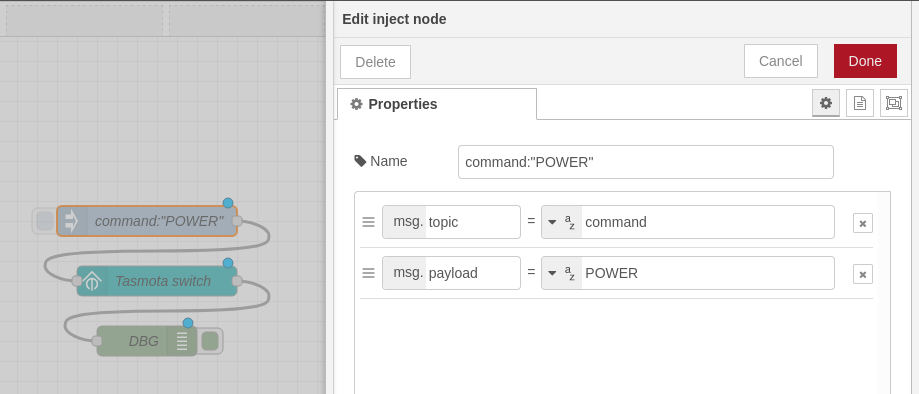 How to request updated value in Switch Node · Issue #29 · DaveMDS/node-red-contrib-tasmota · GitHub