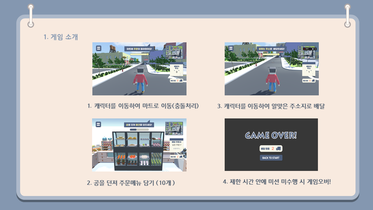 GitHub - namseo0/2021GameBasic: 2021 VR/AR/게임제작기초: 기말 텀프로젝트 "Delivery Man"