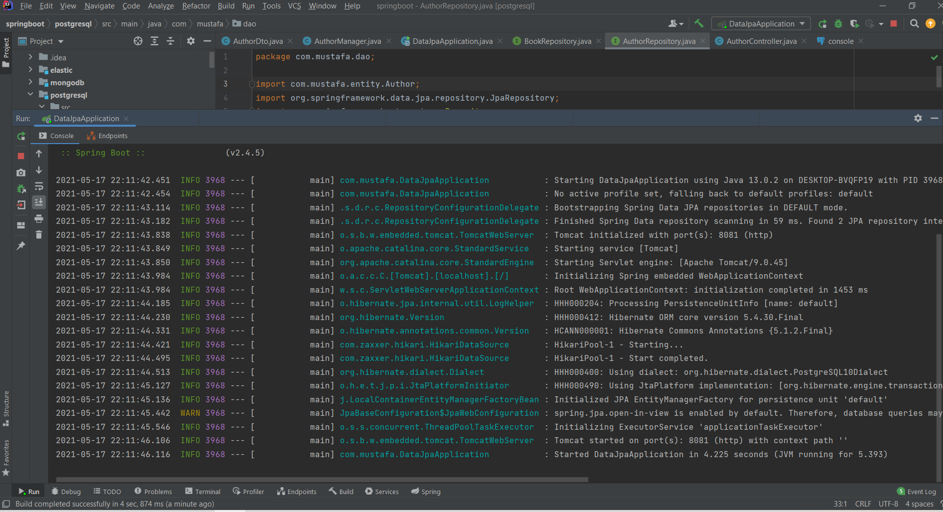 GitHub - mustafasoyler/postgresql-Api_Development