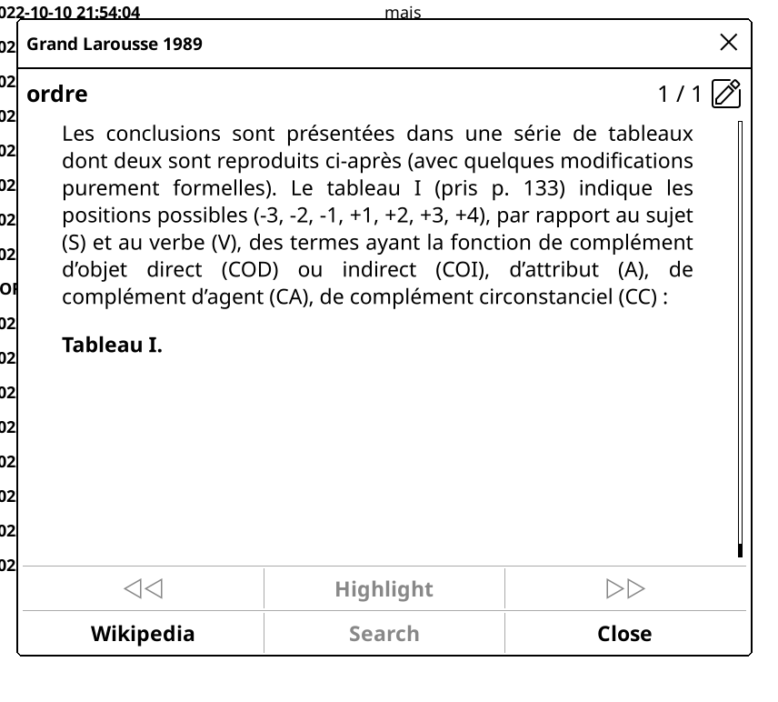 Handling of table-blocks in dictionary is wrong. · Issue #9626 · koreader/koreader · GitHub