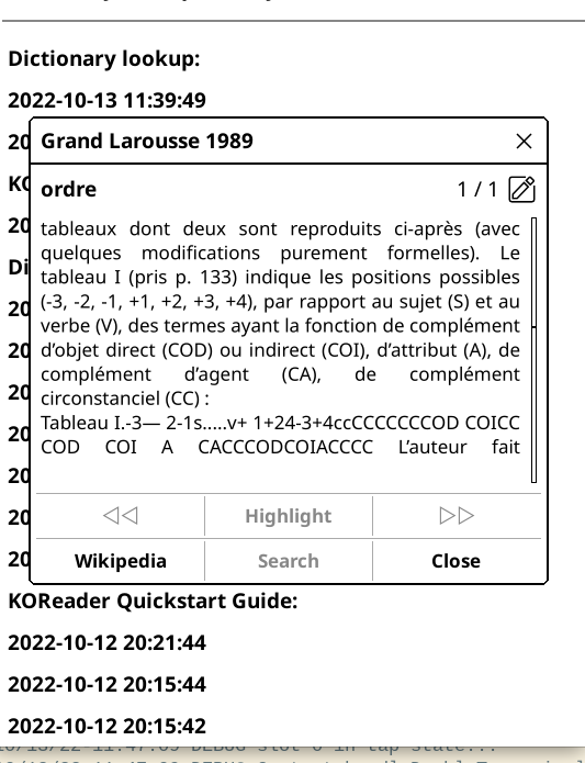 Handling of table-blocks in dictionary is wrong. · Issue #9626 · koreader/koreader · GitHub