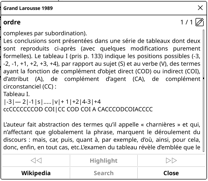 Handling of table-blocks in dictionary is wrong. · Issue #9626 · koreader/koreader · GitHub