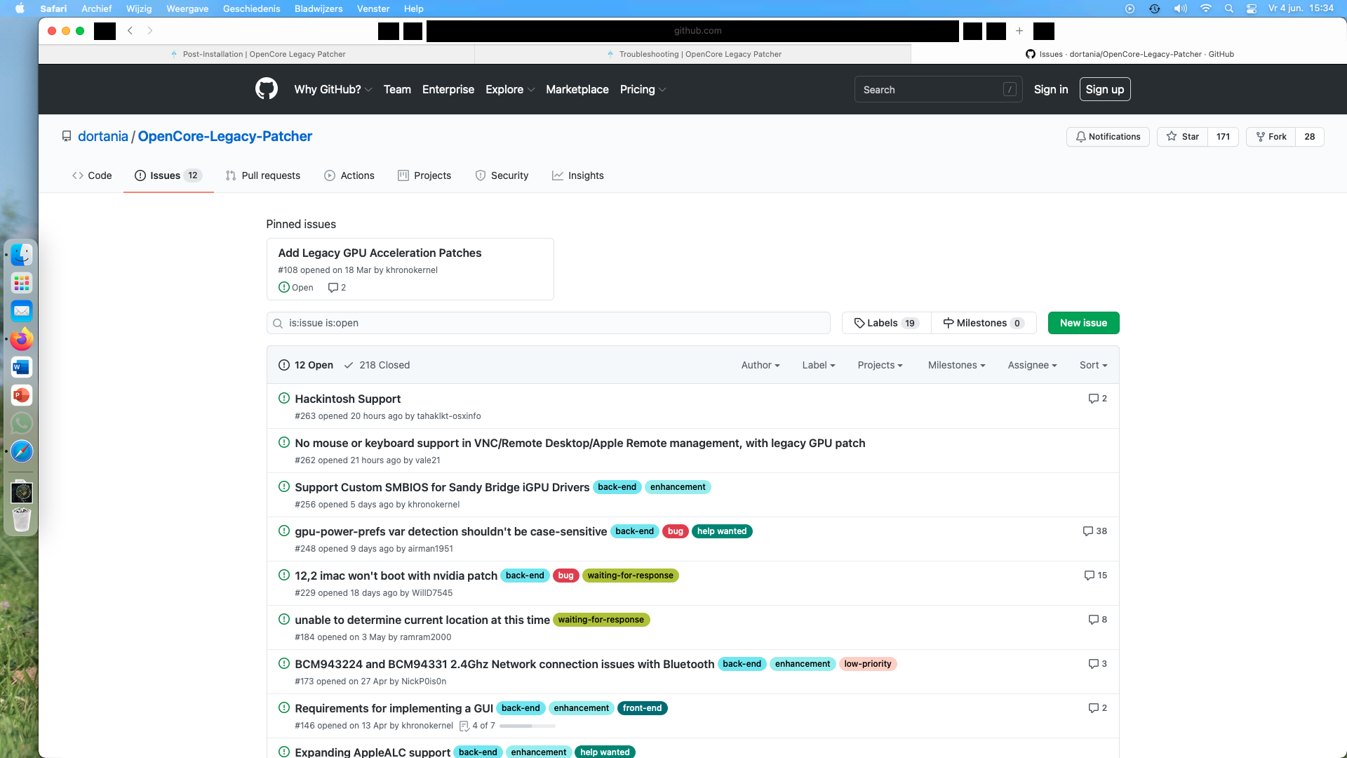black interface elements · Issue #264 · dortania/OpenCore-Legacy-Patcher · GitHub