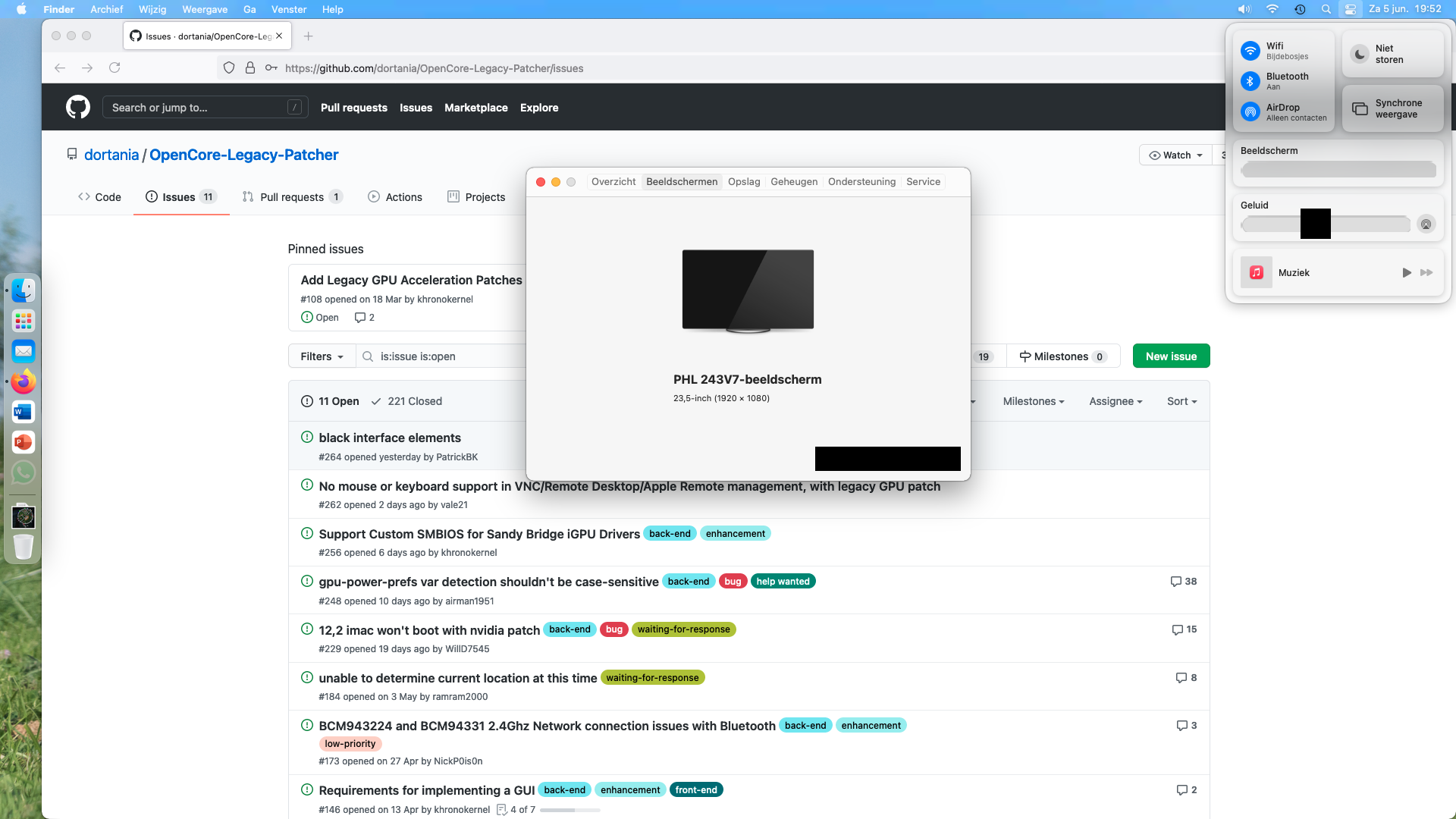black interface elements · Issue #264 · dortania/OpenCore-Legacy-Patcher · GitHub