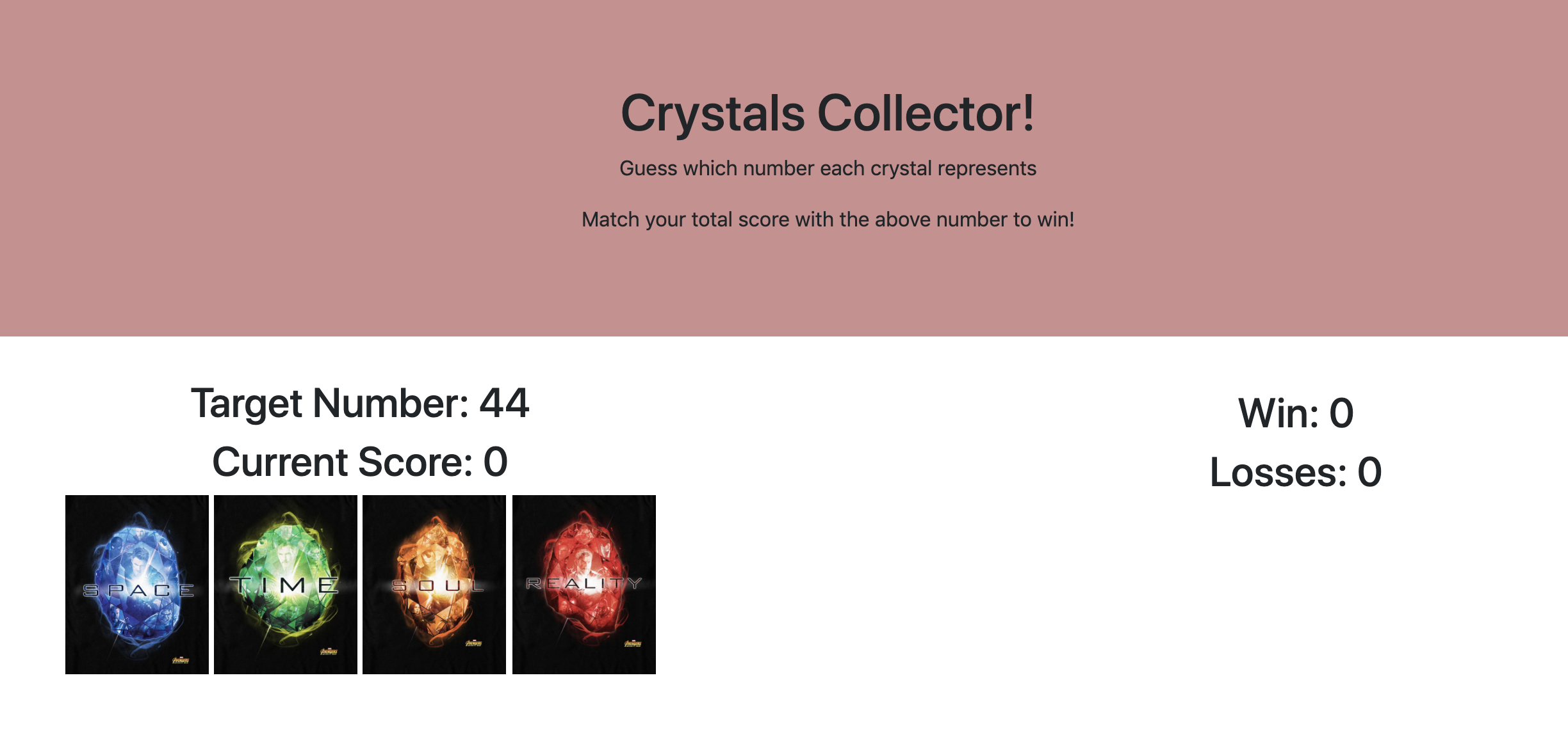 GitHub - anicng/unit-4-game: Guess the hidden value of the crystal game!