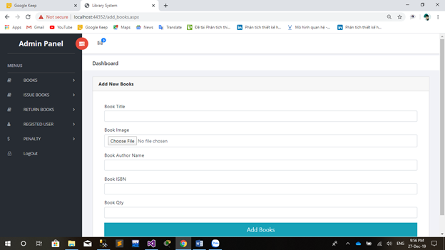 GitHub - volam1999/LibrarySystem
