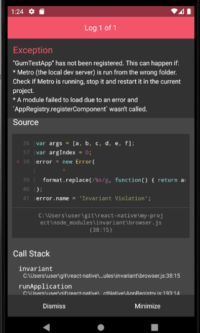 How To Run Sample Android · Issue 968 · React Native Webrtc React Native Webrtc · Github