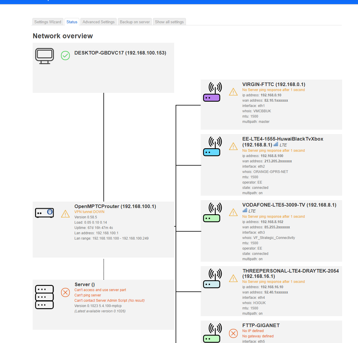 Is this happening due to the VPS attack · Issue #2120 · Ysurac/openmptcprouter · GitHub