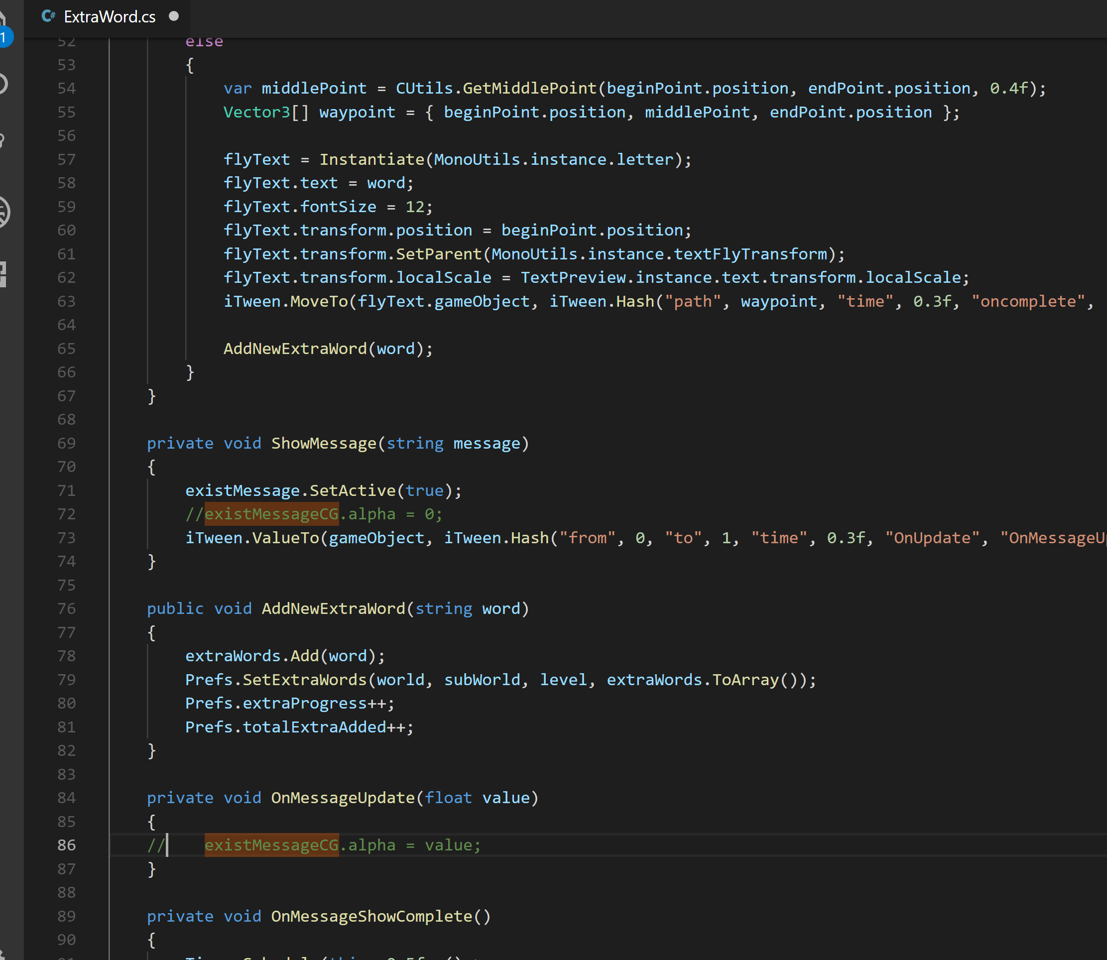 Draft the drag drop scene of the words - basic game play · Issue #130 ...