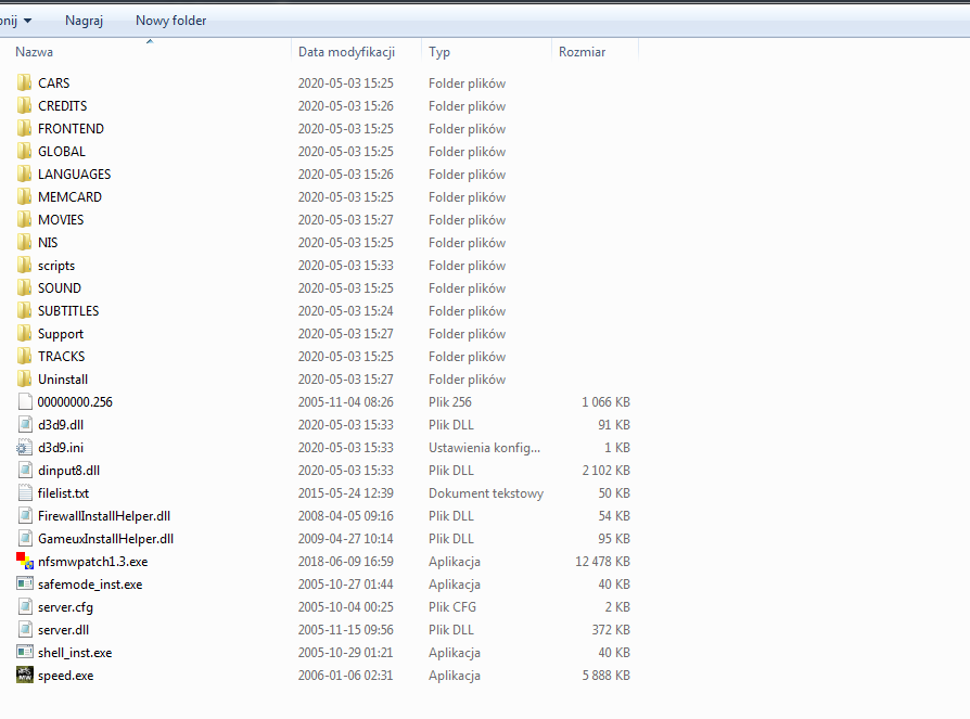[NFS MW]Widescreen Fix instantly crashing the game instantly upon ...