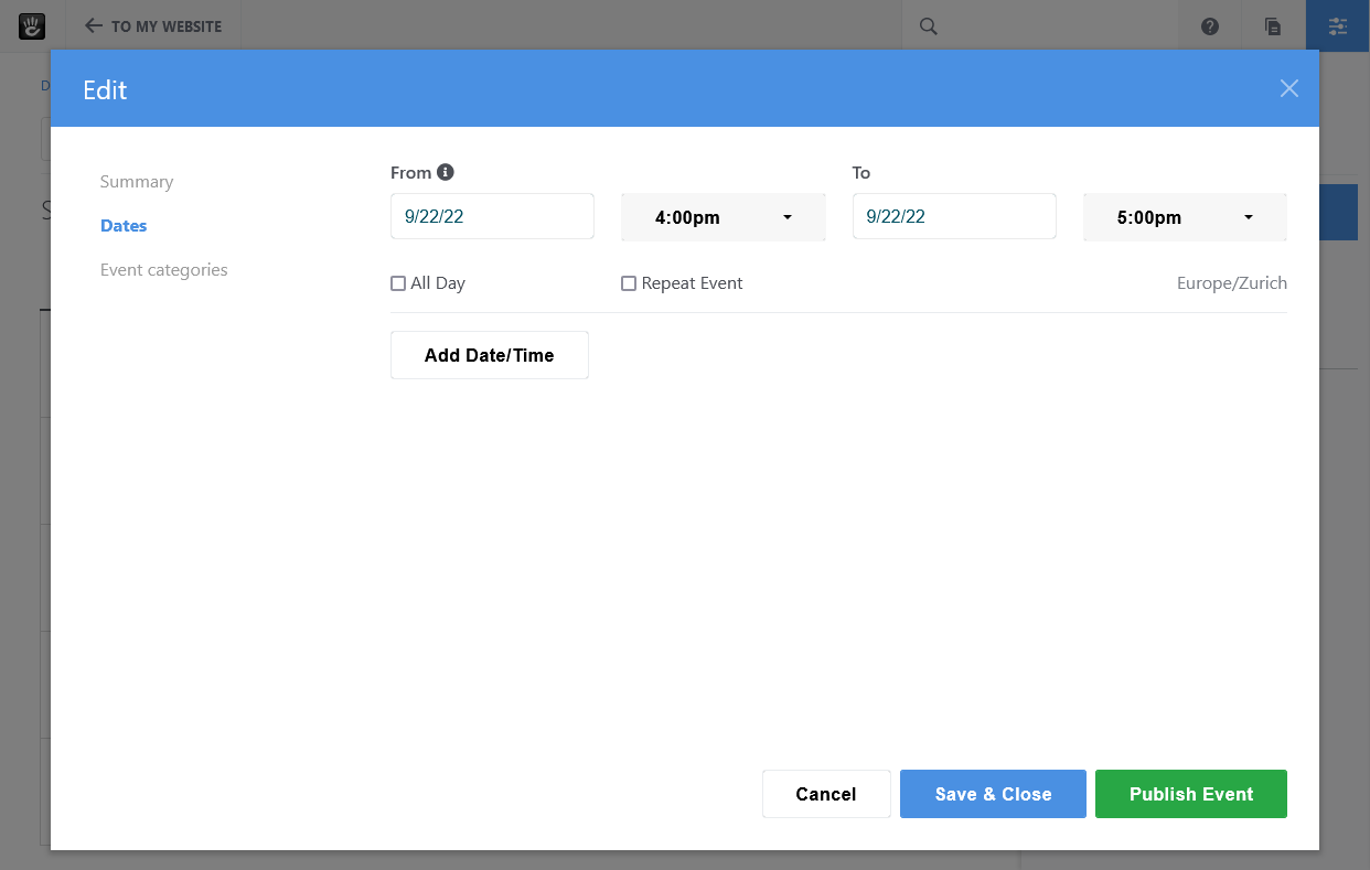 [V9.1.2RC1] Event List Block - Specific Topic Filtering doesn't work/ throws a syntax error ...