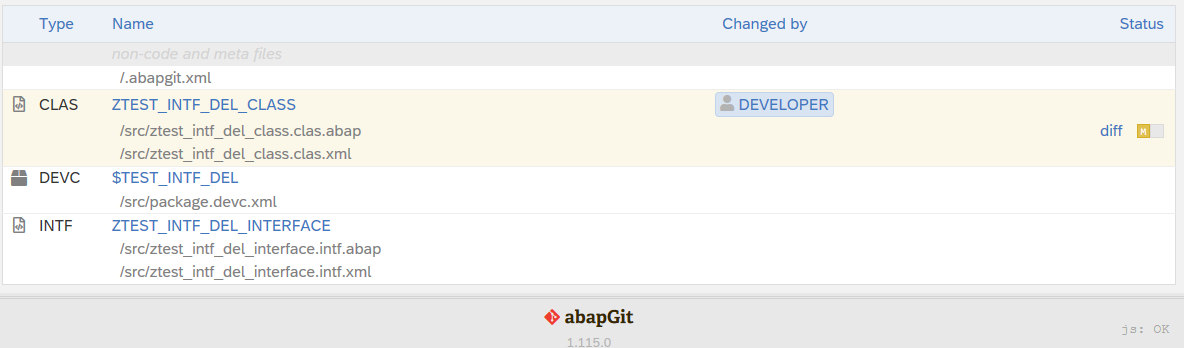 Clas Selective Pull For Deleted Interface Methods Doesn T Work · Issue 5578 · Abapgit Abapgit