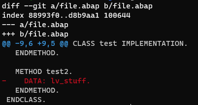 Diff/Patch: Description in beacon · Issue #3973 · abapGit/abapGit · GitHub