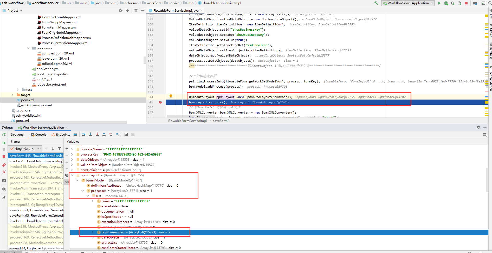 Use BpmnAutoLayout thrown the execute API Java. Lang. NullPointerException:Null at org. Flowable ...