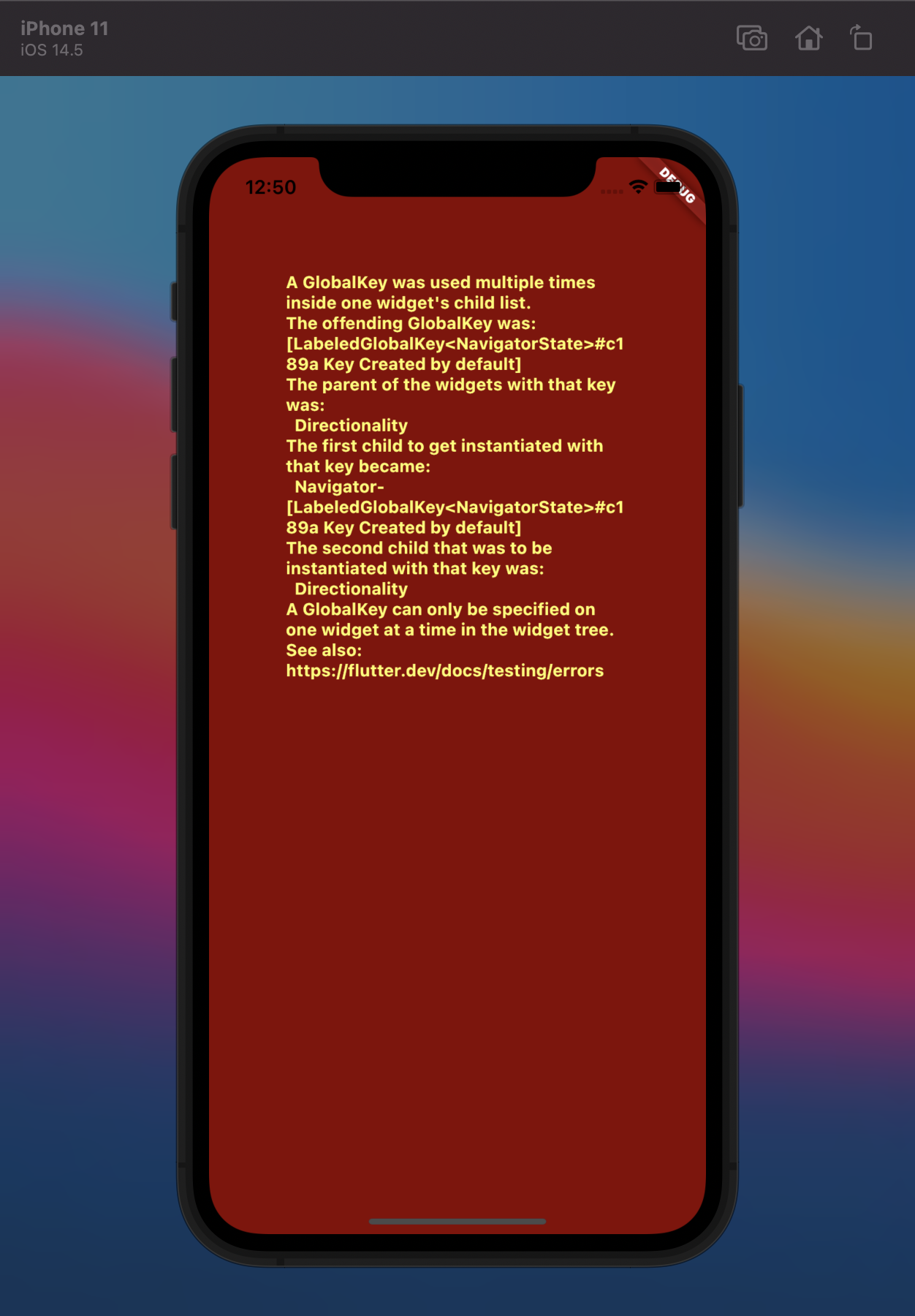 Getx 4.3.0, GlobalKey was used multiple times inside one widgets child list · Issue #1701 ...