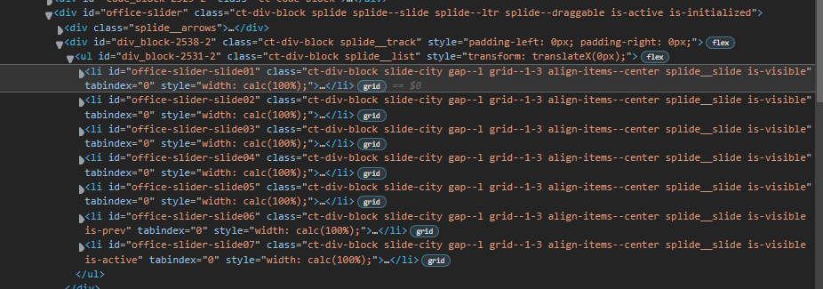 Need help - all slides is-active · Splidejs splide · Discussion #703 · GitHub