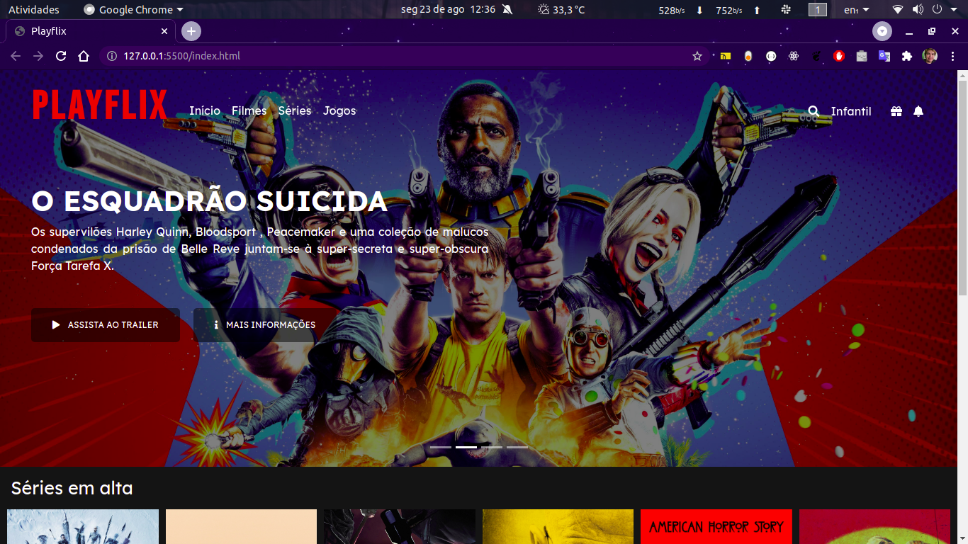 GitHub - AndersonSilva94/netflix-clone: Projeto realizado na Digital ...
