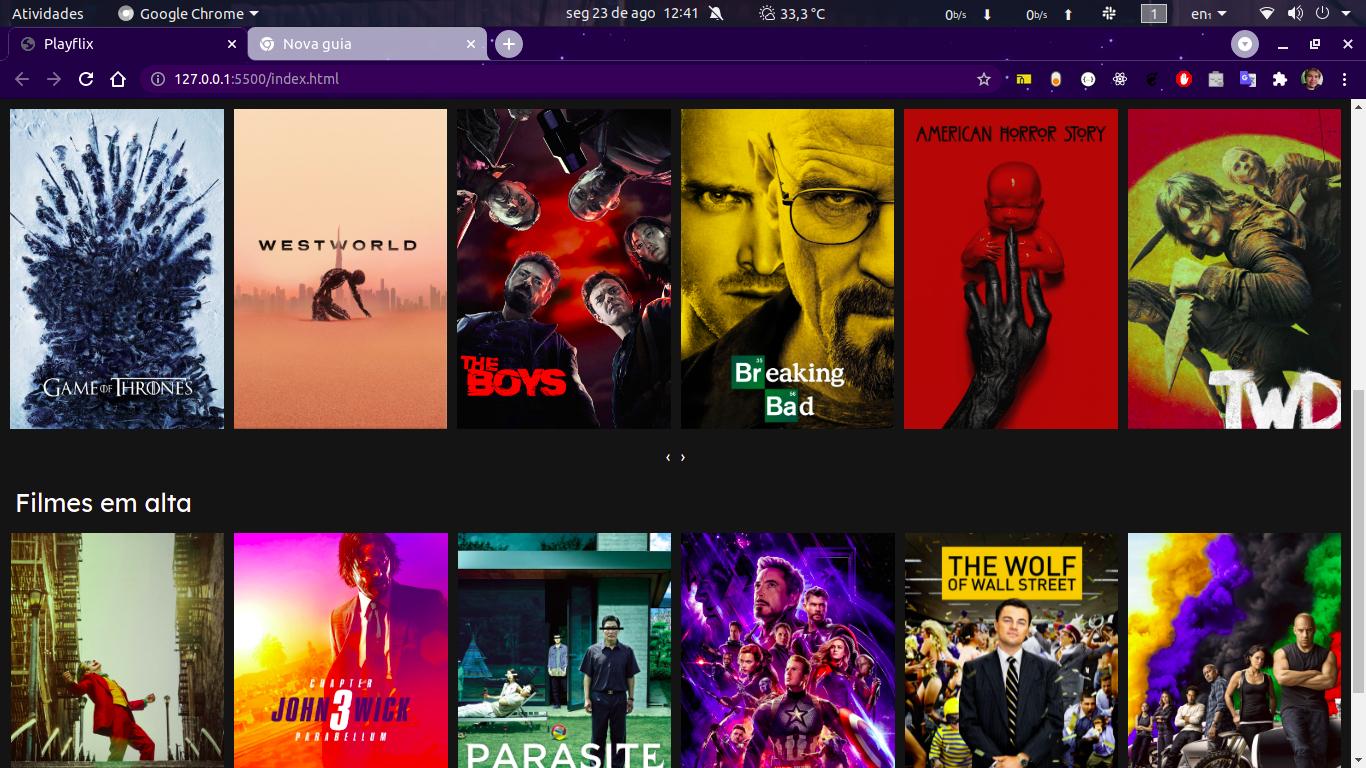 GitHub - AndersonSilva94/netflix-clone: Projeto realizado na Digital ...
