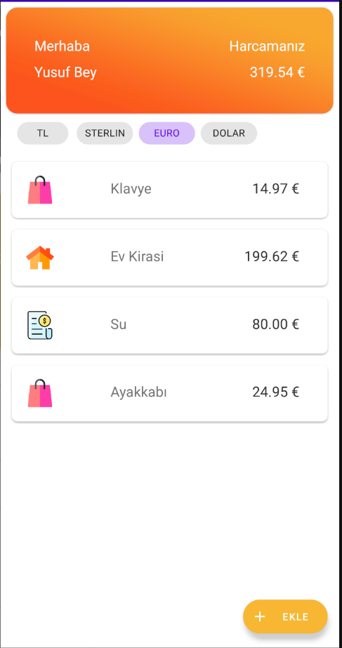 GitHub - Yusufsefa/ExpenseTracking