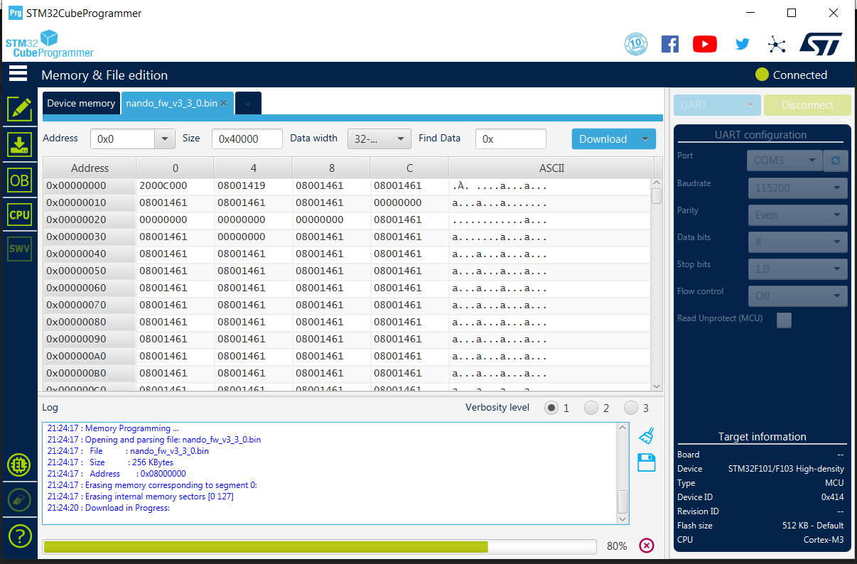 How to flash firmware using usb serial cable? · Issue #24 · bbogush/nand_programmer · GitHub