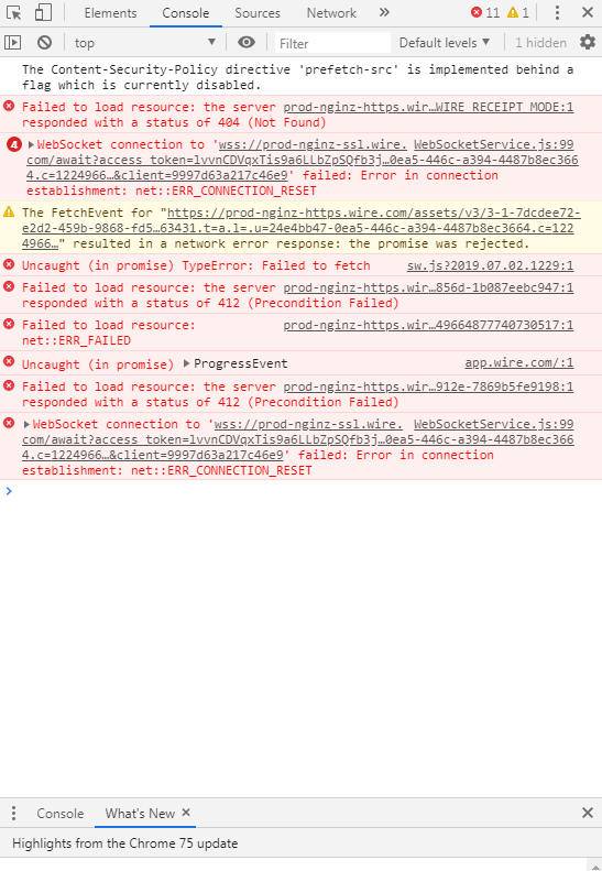 wire can't connect, unable to deliver messages · Issue #2816 · wireapp/wire-desktop · GitHub
