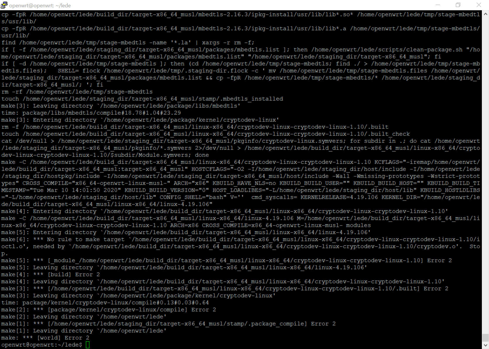 编译调用url错误 · Issue #3720 · coolsnowwolf/lede · GitHub
