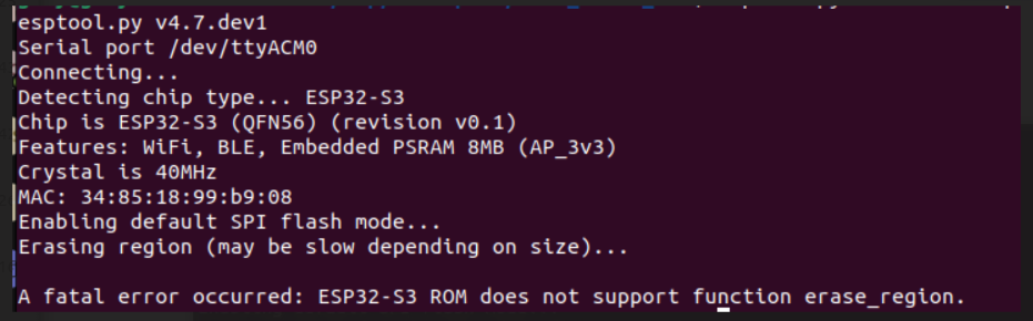 Failed to erase flash when secure boot enabled · Issue #12242 · espressif/esp-idf · GitHub