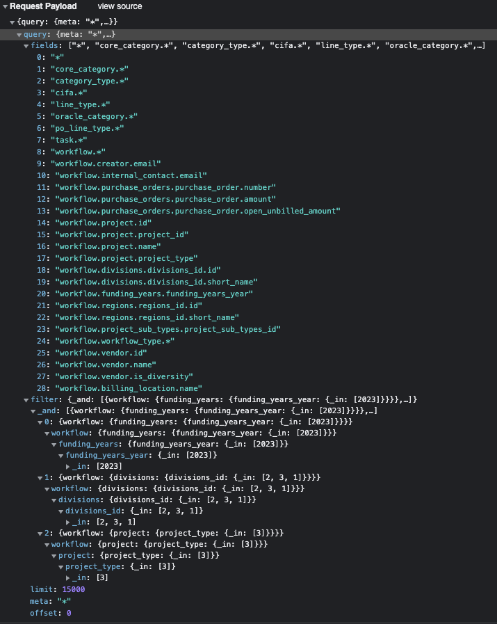 Queries are sending a massive amount of parameters to SQL and erroring out · Issue #17277 ...