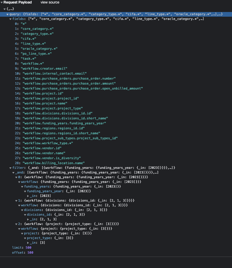 Queries are sending a massive amount of parameters to SQL and erroring out · Issue #17277 ...