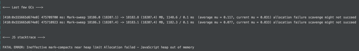 How To Investigate Heap Out Of Memory In Nextjs · Vercel Nextjs · Discussion 17295 · Github 