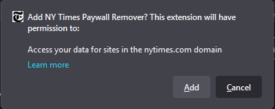 GitHub - dpatularu/NYTimes-Paywall-Bypass