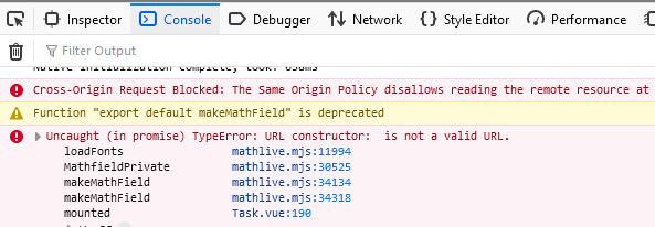 Font directory error in FireFox · Issue #815 · arnog/mathlive · GitHub