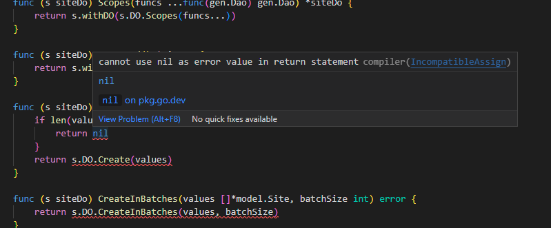 Gentool Generates Query Code That Doesn T Work · Issue 816 · Go Gorm Gen · Github