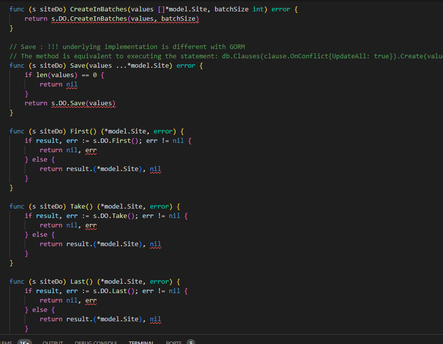 Gentool Generates Query Code That Doesn T Work · Issue 816 · Go Gorm Gen · Github