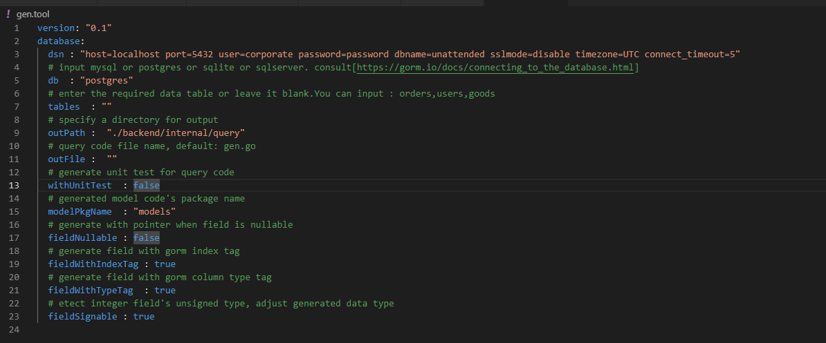 Gentool Generates Query Code That Doesn T Work · Issue 816 · Go Gorm Gen · Github