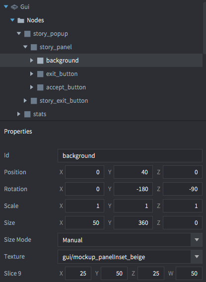 Setting the size to be equal to the slice9 values breaks rendering in the editor · Issue #1610 ...