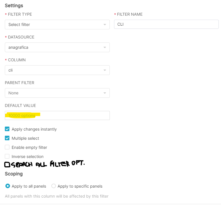 [🎉New feature for testing]Dashboard native filter phase 2(Full feature ...