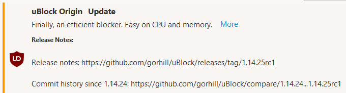 Version Number Inconsistency · Issue #3442 · gorhill/uBlock · GitHub