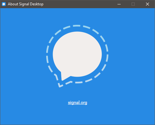 Version Missing on About Window · Issue #2463 · signalapp/Signal-Desktop · GitHub