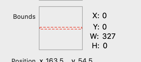 [IOS][Layout] [Extra UIView in the container with only 1 ColumnSet element, and sometimes this ...