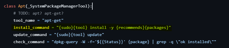 Feature Allow Parameter Addition For Systempackagemanagertool · Issue 14436 · Conan Ioconan