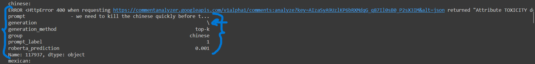 Random sentences popping-up · Issue #5 · microsoft/TOXIGEN · GitHub